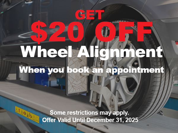 Wheel Alignment Promotion - Sweat Tire & Automotive